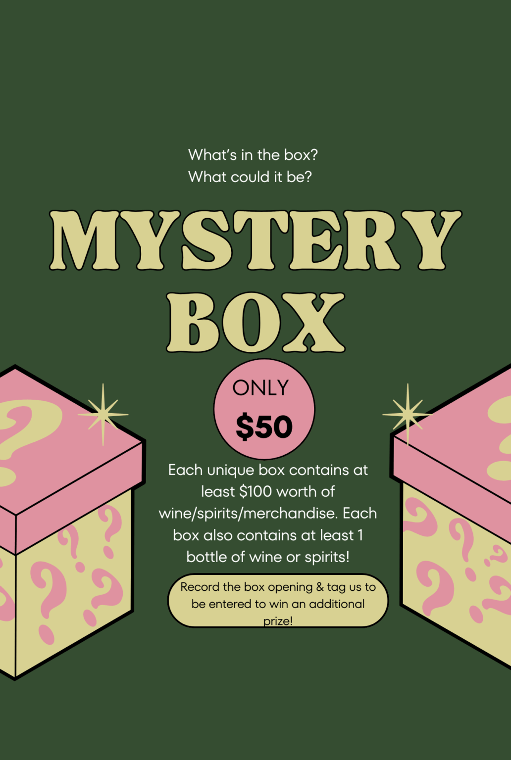 Mystery Box | Truro Vineyards of Cape Cod